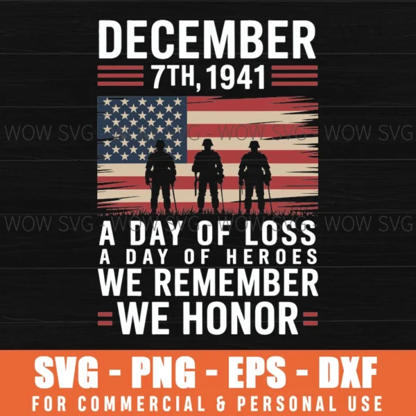 Remember Pearl Harbor 1941 Air Raid Plane Svg Png - Wow SVG